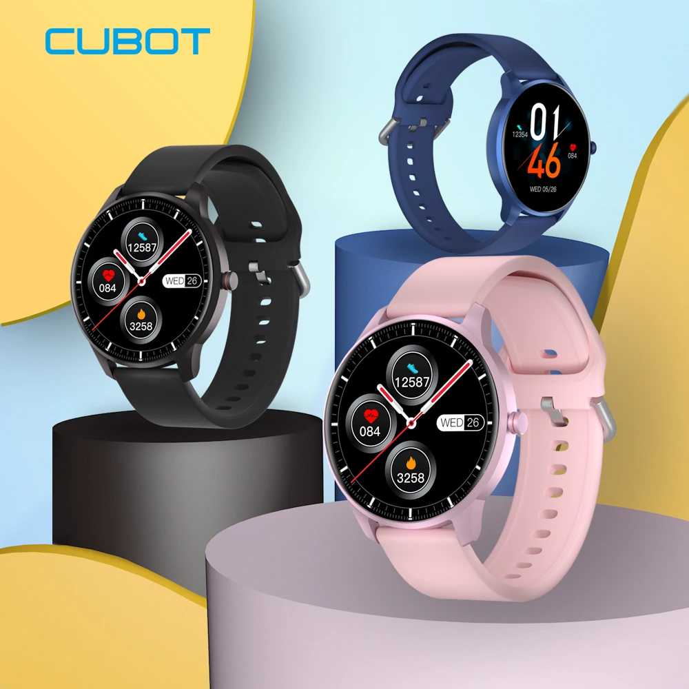 Ip68 Waterproof Smartwatch Cubot W03 Android Ios Sport Watch For Men ...
