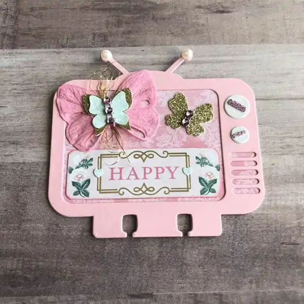 METAL CUTTING DIES 2019 NEW TV memory dex Rolodex Shake Card Cutting ...