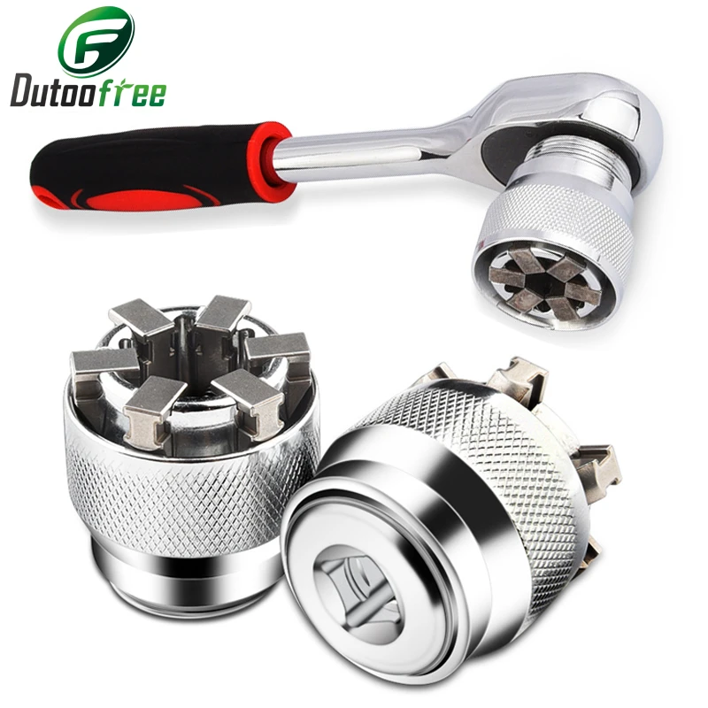 Universal Socket Head Wrench Set Hand Tool Screw Sleeve Multifunctional ...