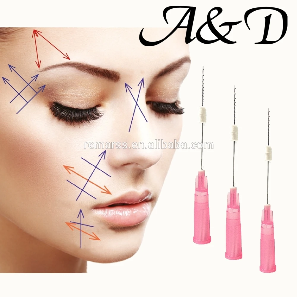 50pcs Supplier Novice Preferred Pdo Mono Screw Lift Threads 30g 29g 27g 25mm 13mm 50mm - Tattoo ...