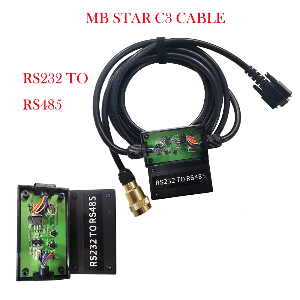 High Quality RS232 TO RS485 Diagnostic Cable with PCB Board for MB Star ...