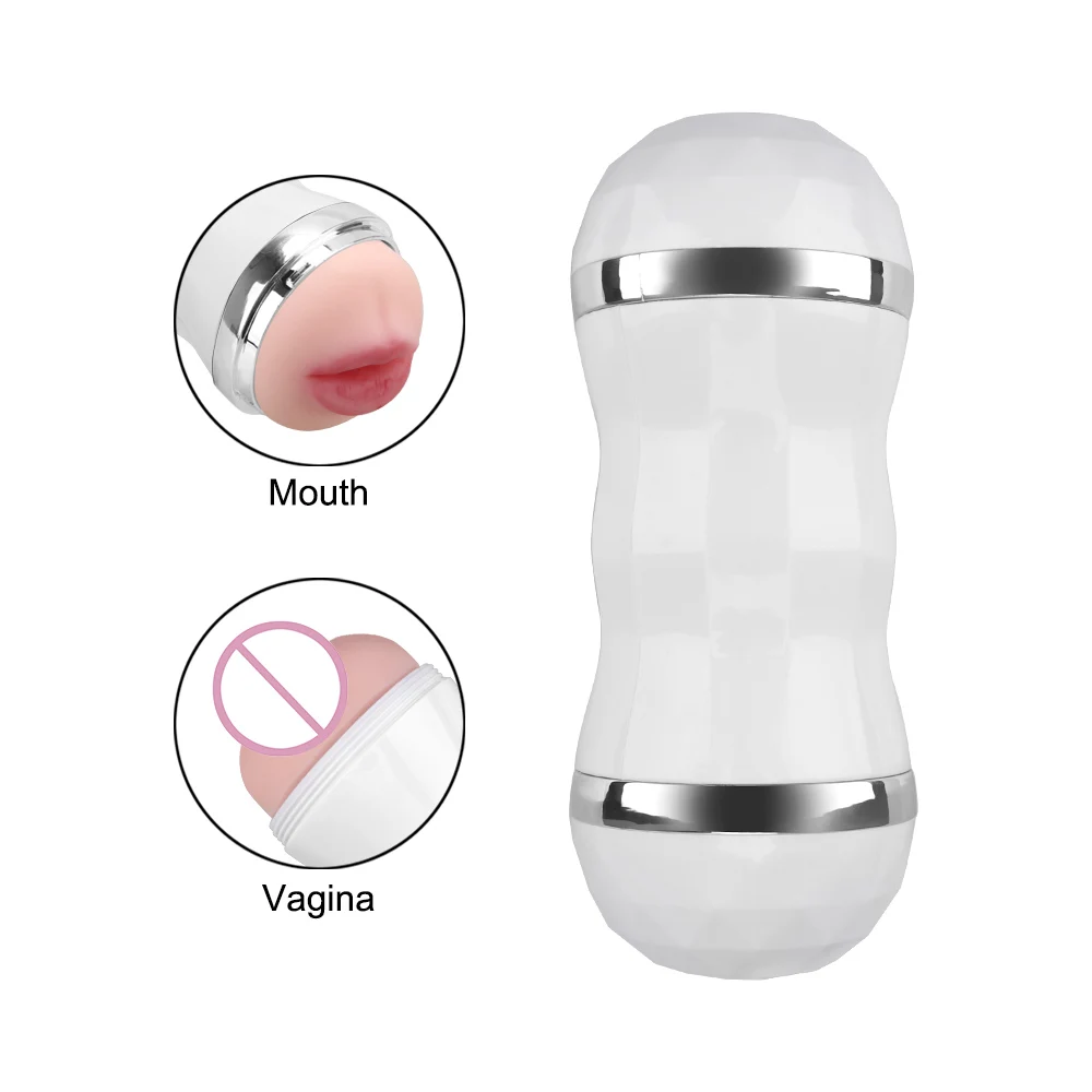 IKOKY Vagin Réaliste pour Homme, Vibromasseur existent avec Ventouse et Bouche, Jouet pour ...