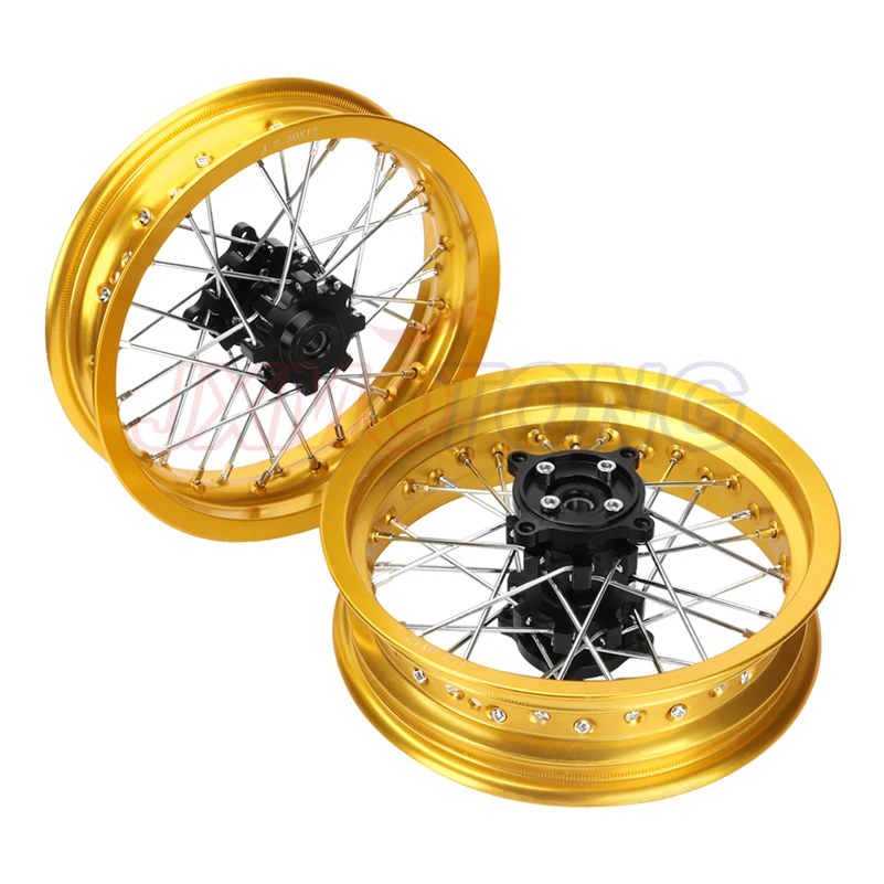 Dirt Bike Gold Rims