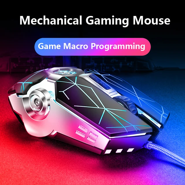 Pro Gamer Gaming Mouse 8D 3200DPI Adjustable Wired Optical LED Computer ...