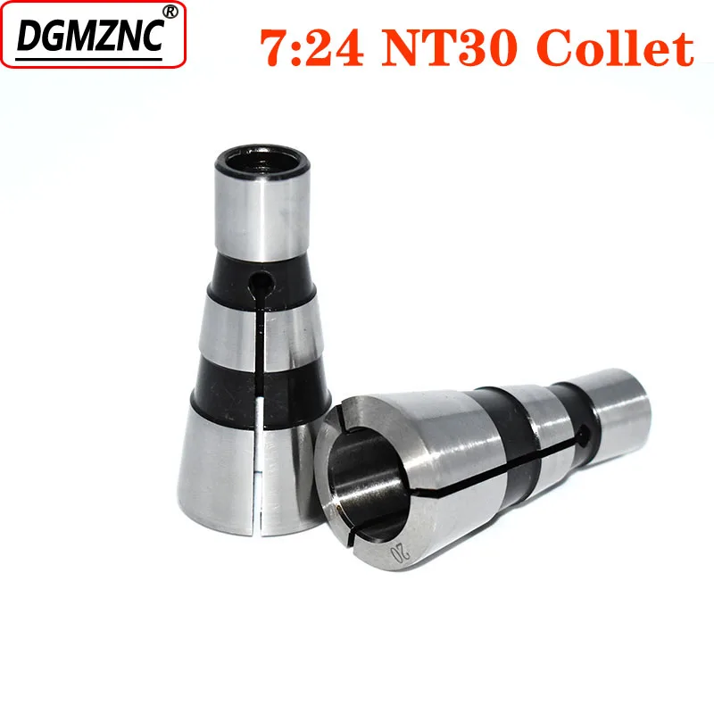 10pcs-7-24-NT30-4-20mm-tapper-collet-spring-collet-chuck-Milling-chucks ...
