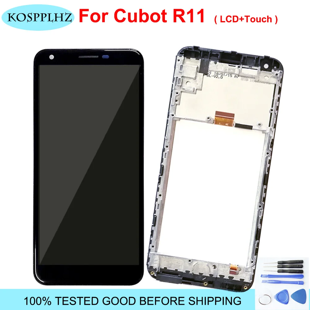 100% probado para pantalla LCD Cubot R11 con montaje de digitalizador ...