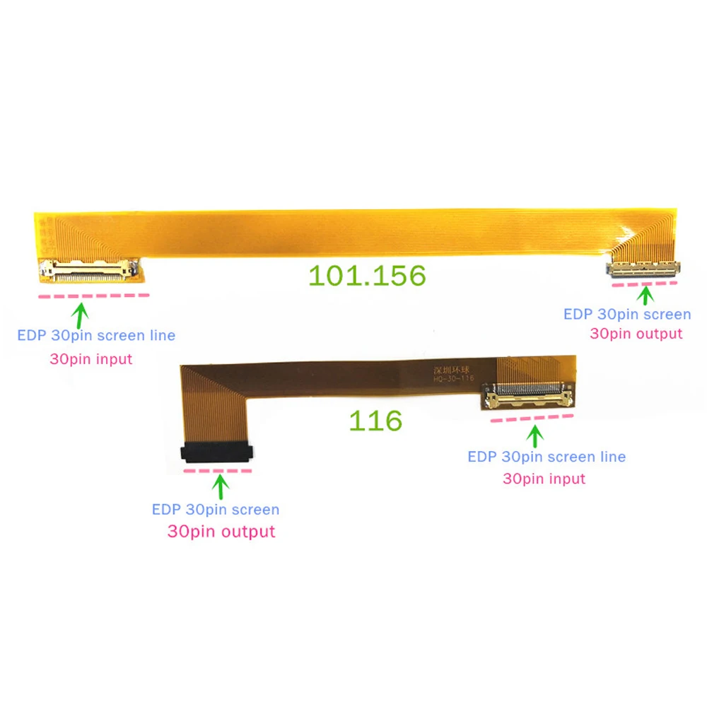 lcd-screen-LED-EDP-40pin-to-30pin-connector-converter-cable-adapter-for ...