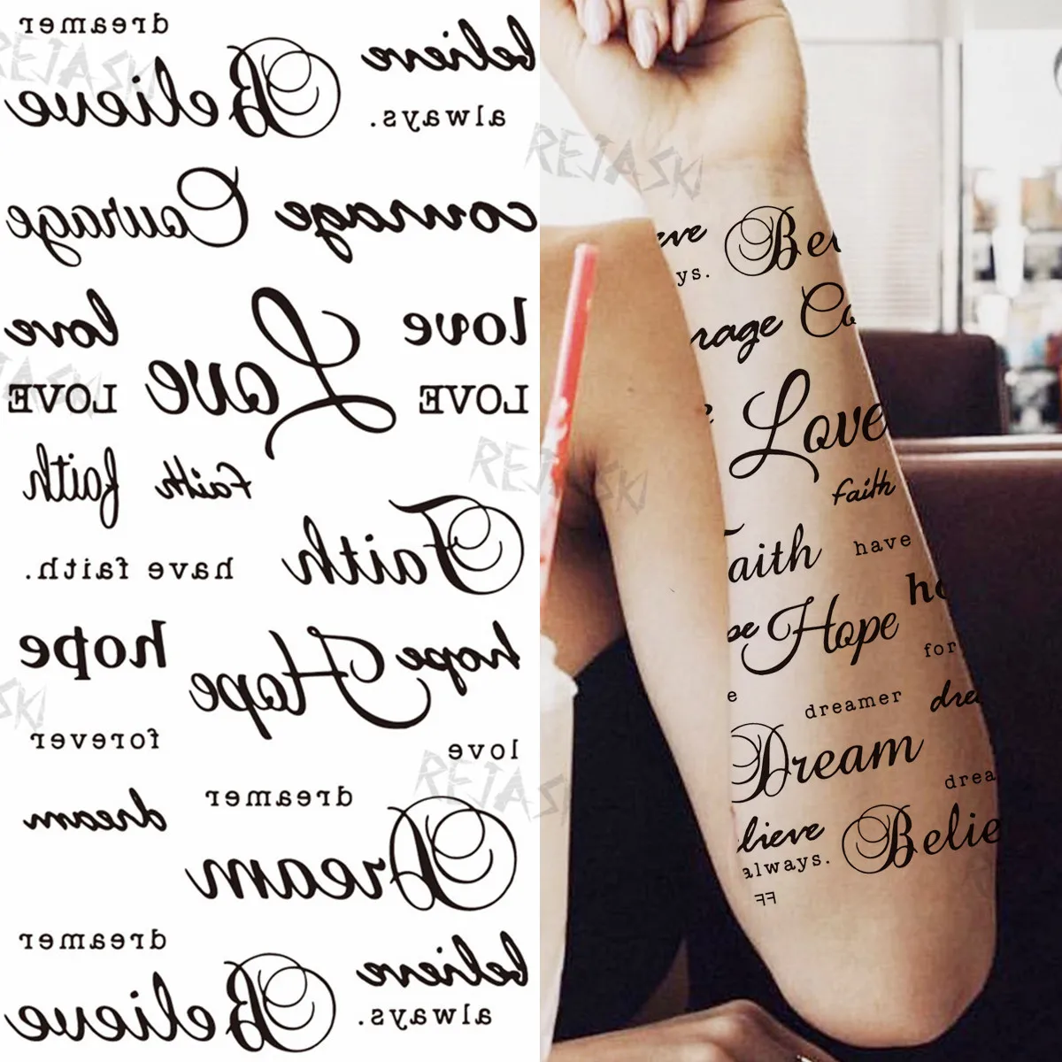 Small Word Tattoos