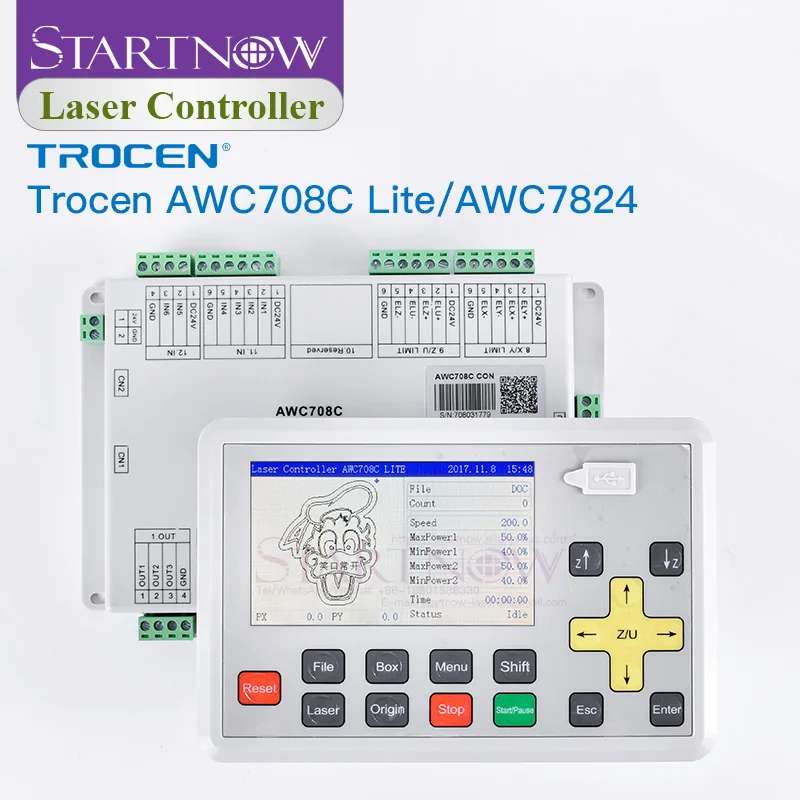 Trocen Anywells AWC708C Lite CO2 DSP Controller Display Panel Card ...