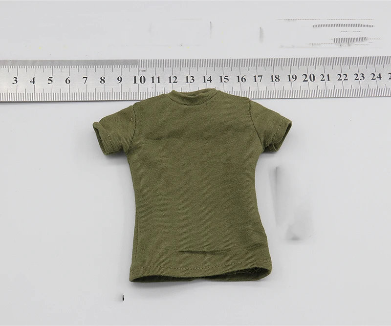 1/6 Scale Men's Short Sleeve T Shirt Model for 12''Figures Accessories DIY
