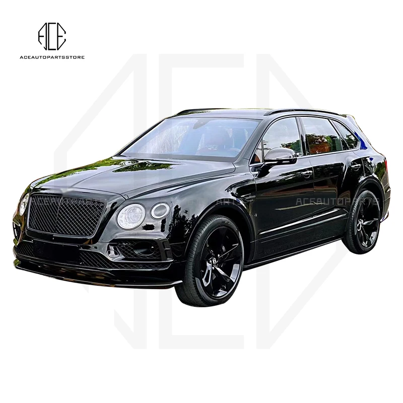 Real carbon fiber car parts W12 Body kit for Bentley bentayga W12 front ...