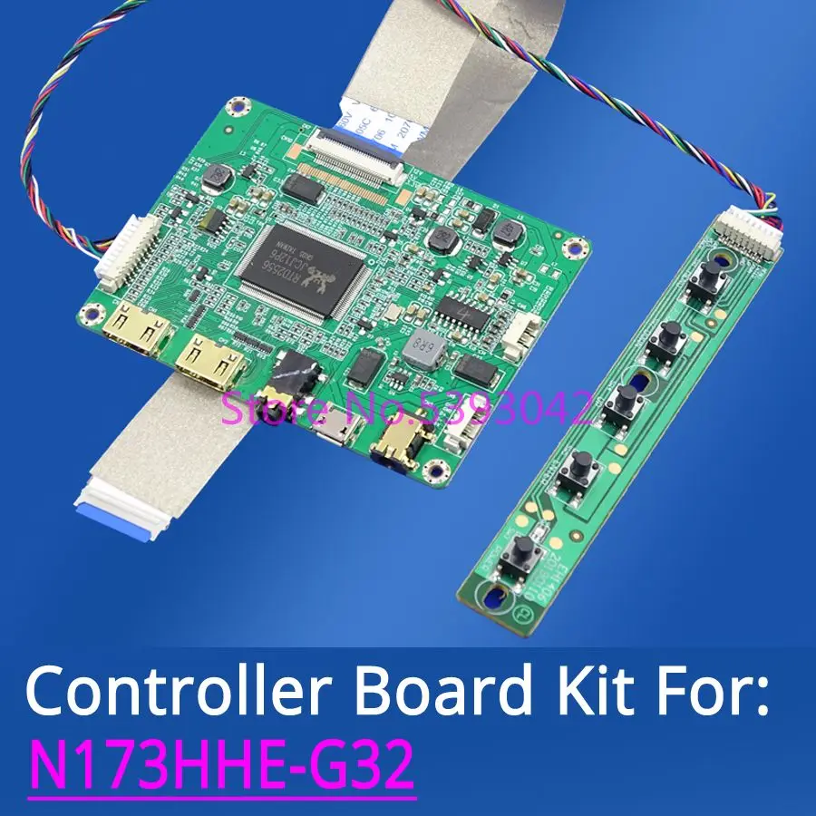 Fit N173hhe-g32 Edp 40 Pin 17.3" Display 1920*1080 Fhd 120hz Led Panel ...