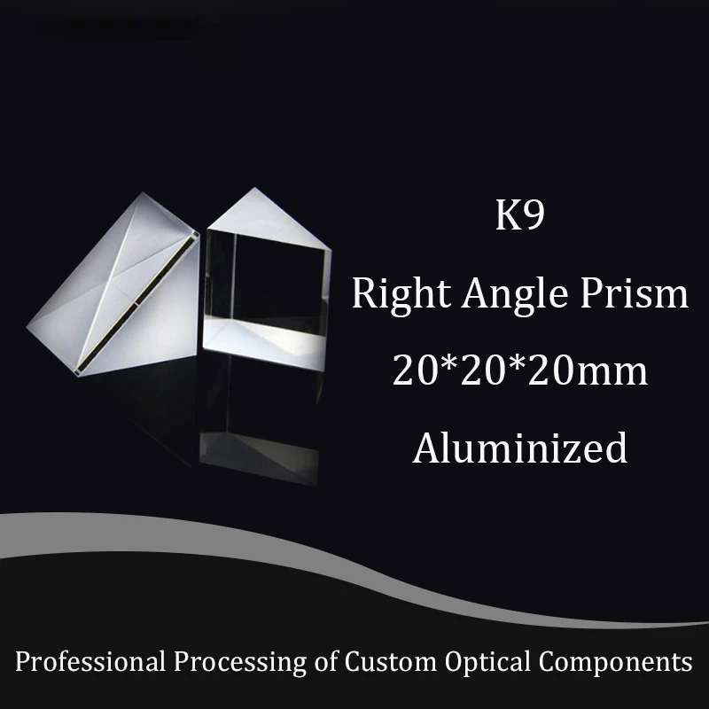 20mm Right Angle Prism Optical K9 Glass Prisms External Reaction ...
