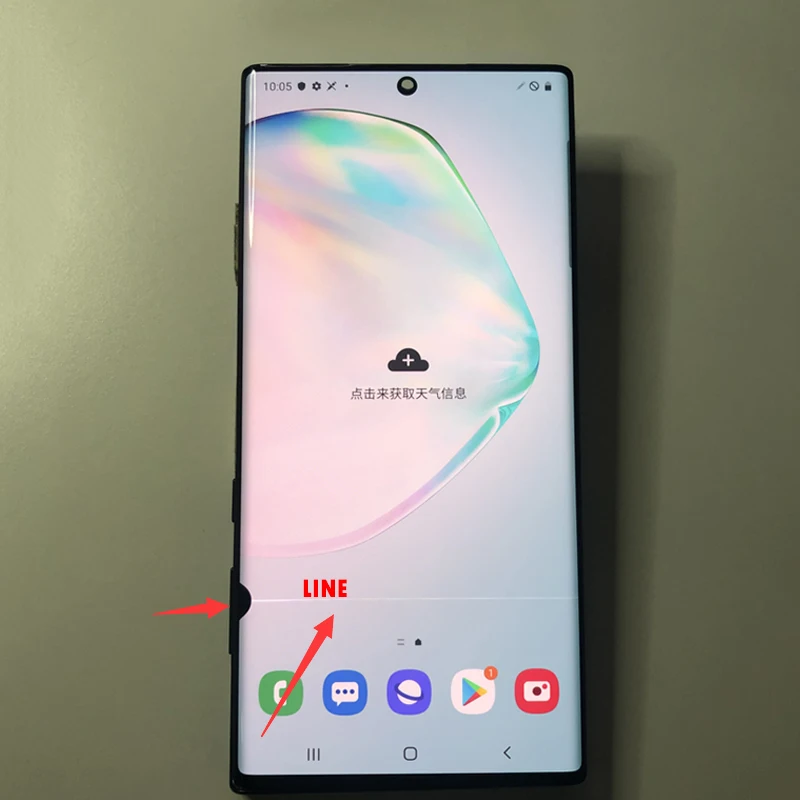 Pantalla LCD para Samsung Galaxy Note 10 +, digitalizador de pantalla ...