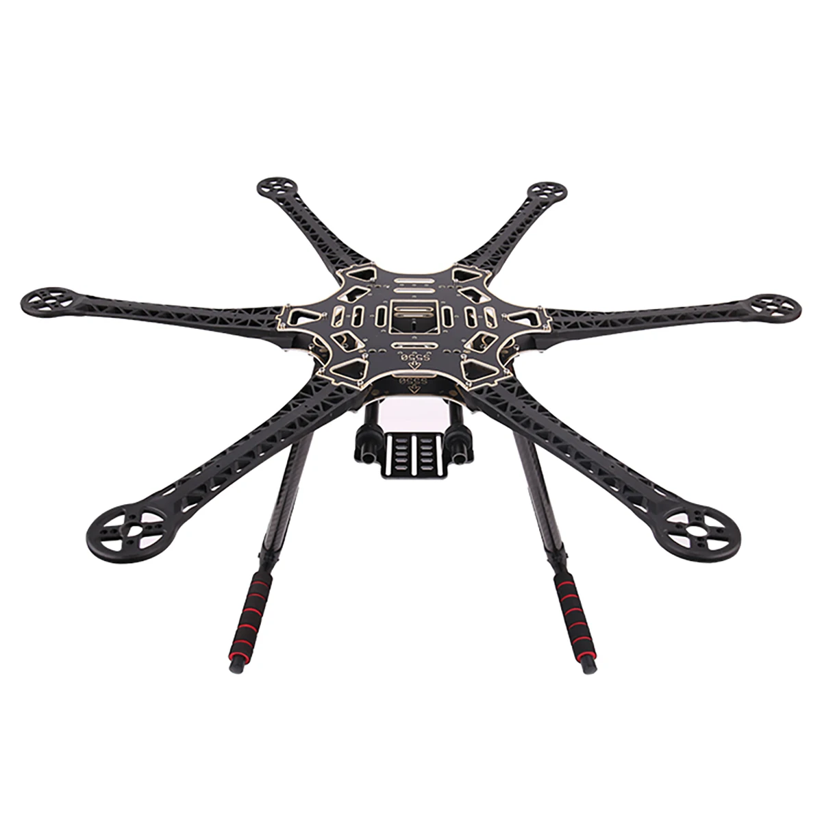 S550 F550 500 Upgrade Hexacopter Frame Kit with Unflodable Landing Gear ...