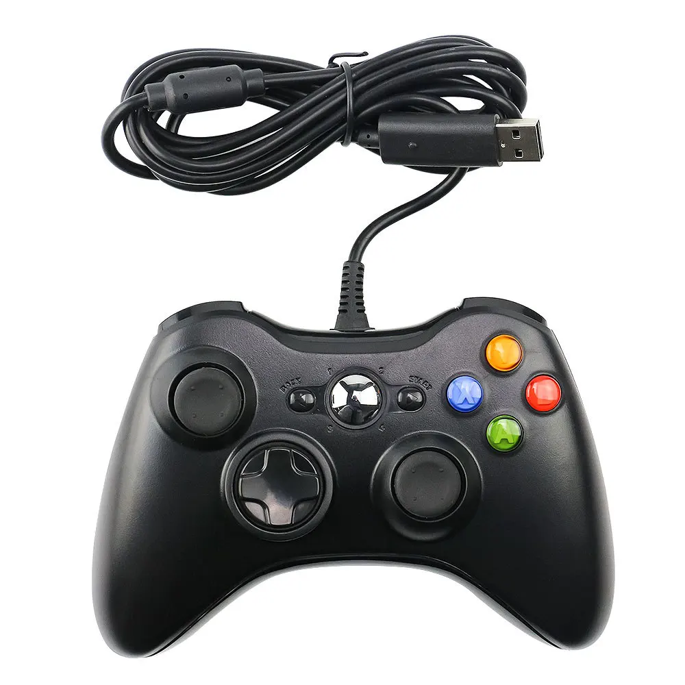 USB Wired Gamepad For Xbox 360 Slim Controller For Windows 7/8/10 ...