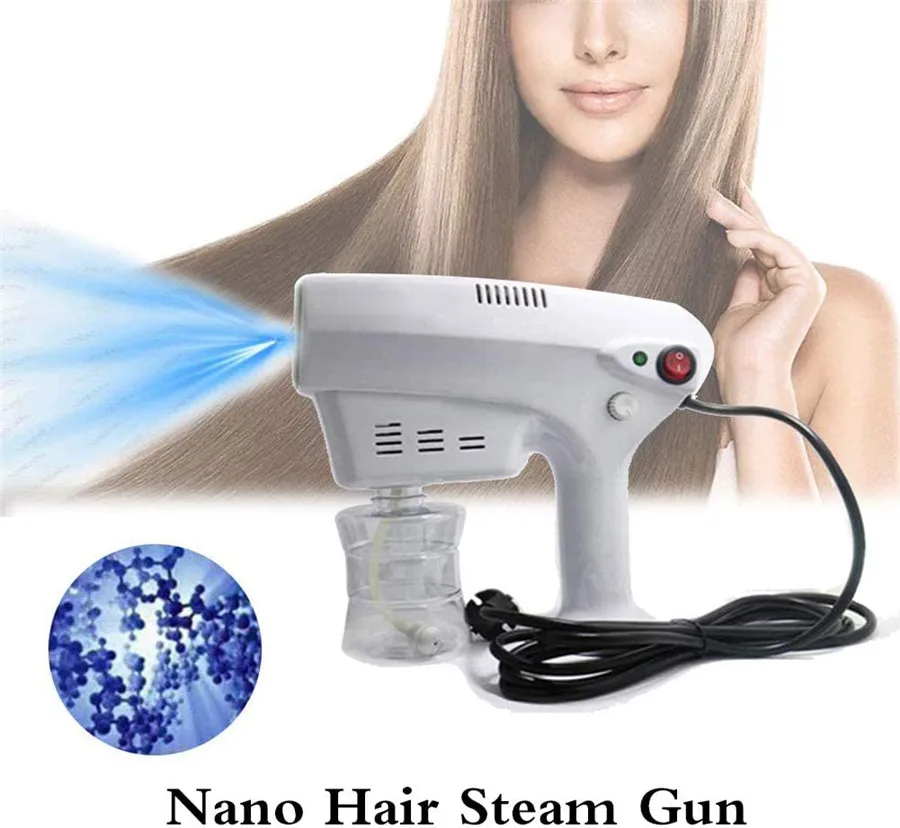 Portable Hair Care Nano Hydration Sprayer Hair Hot Dyeing Care Blue ...
