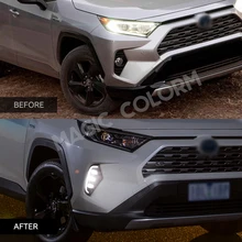Daytime Running Lamp Drl Led Lights Fog Toyota Rav4 2019 2020 2021 Turn ...
