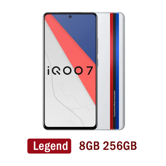 Original ViVO iQOO 7 5G Smartphone Snapdragon 888 120W Dash Charging 6.62″ AMOLED 120Hz Refresh ...