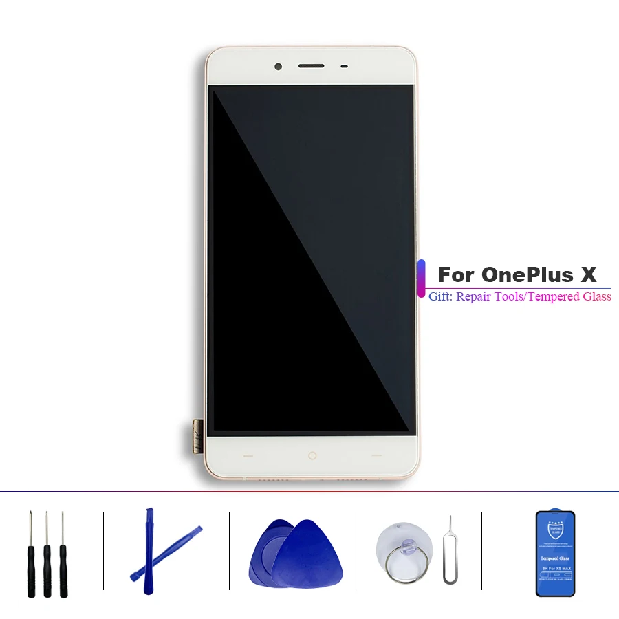 Для Oneplus X E1003 ЖК-дисплей с сенсорным экраном в сборе Замена с ...