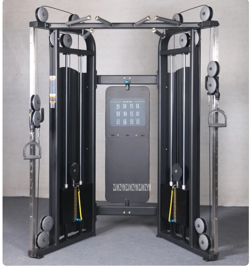 Commercial Large Double Arm Counterweight Pulling Rope Training Machine ...