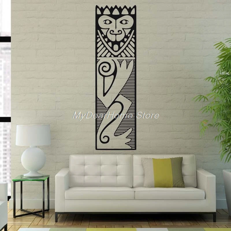 Africa-Art-Wall-Sticker-Traditional-African-Decal-Vinyl-Decor-Home ...