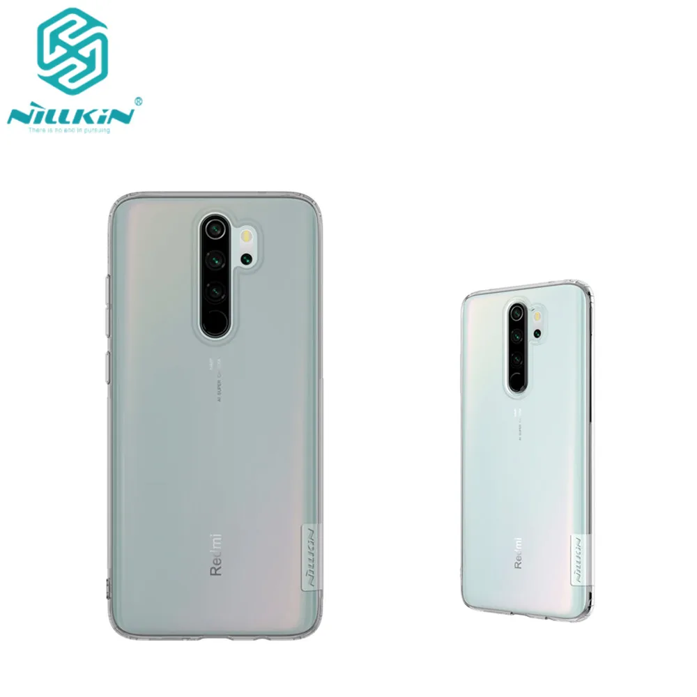 Capa tpu para xiaomi redmi note 8 pro nillkin, protetor transparente ...