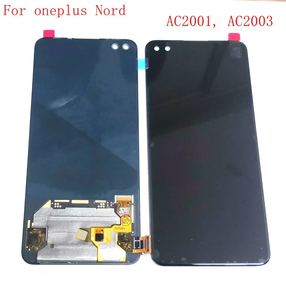 LCD touch screen digitalizador definido para oneplus nord ac2001 ac2003| | - AliExpress