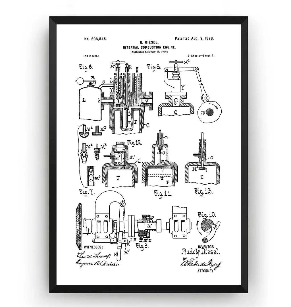 Rudolf Diesel Patent