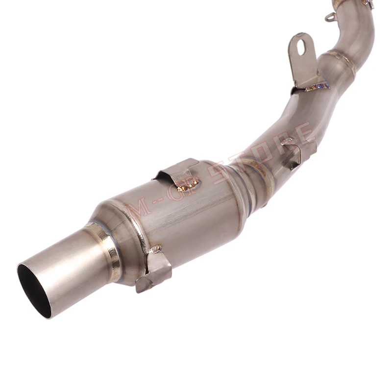 Titanium Alloy Motorcycle Exhaust Escape Moto Catalyst Connecting Front ...