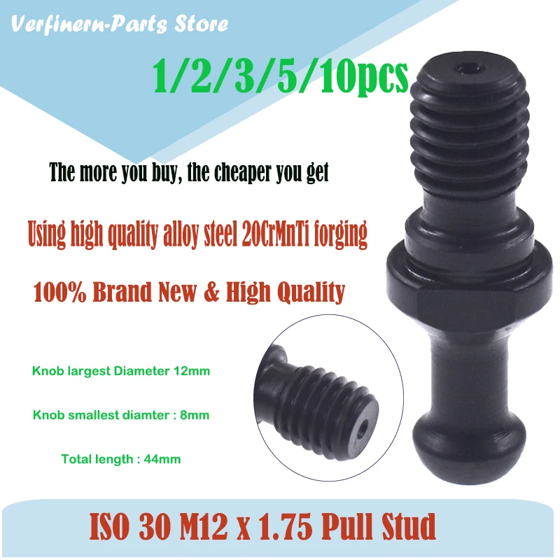 Stud Retention Knob | Retention Knob Cnc | Iso30 Pull Stud | Iso30 Hsd | Cnc Machine Parts - Cnc ...