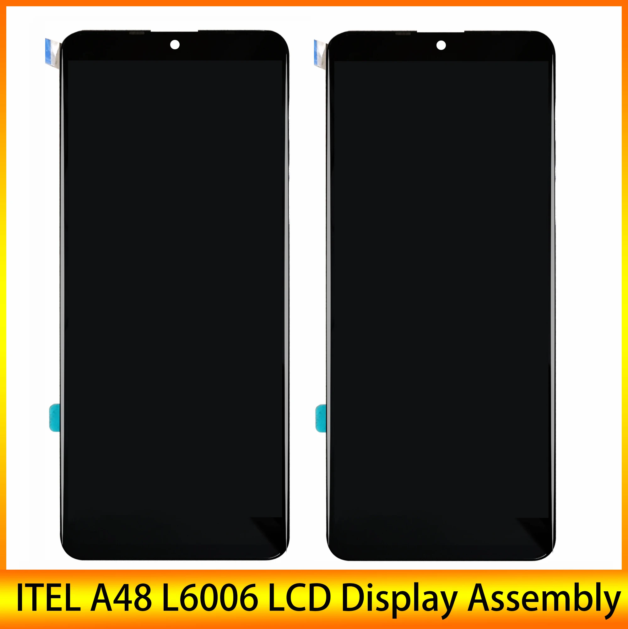 ORIGINAL LCD 720 x 1560 px 6.10" For Itel A48 L6006 LCD Display Screen ...