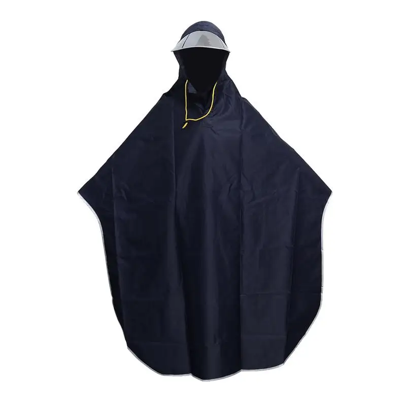 Rain-Poncho-Bike-Hooded-Cape-Raincoat-Withraincover-Ponchos-Adults ...