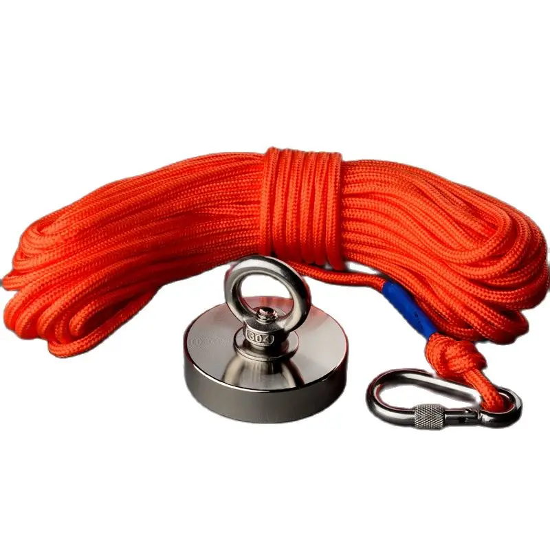 220KG-Strong-Magnet-Pot-Fishing-Magnet-Deep-Sea-Salvage-Magnetic ...