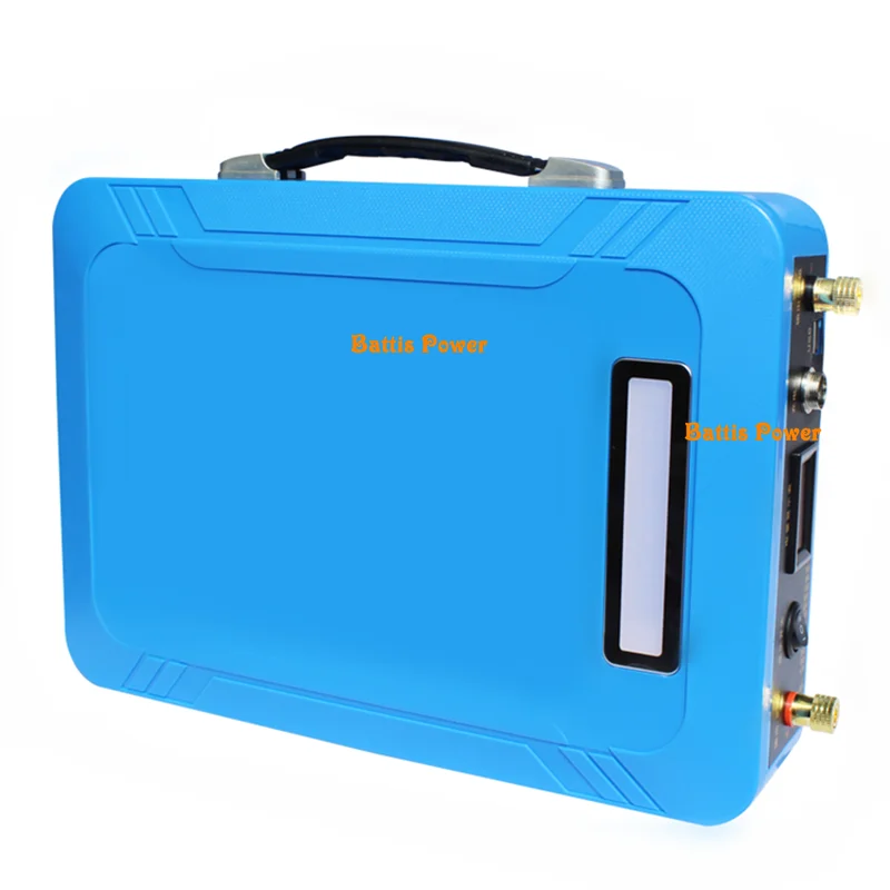 12V-60AH-li-ion-lithium-battery-with-USB-Handle-Voltage-display-for-12V ...