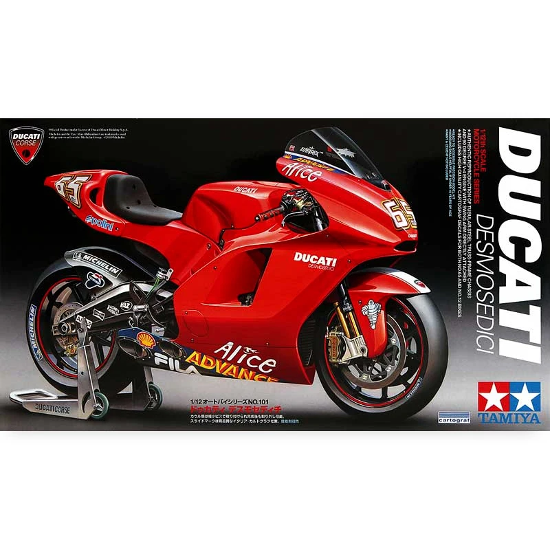1-12-Tamiya-plastic-assembly-car-model-Ducati-Desmosedici-motorcycle ...