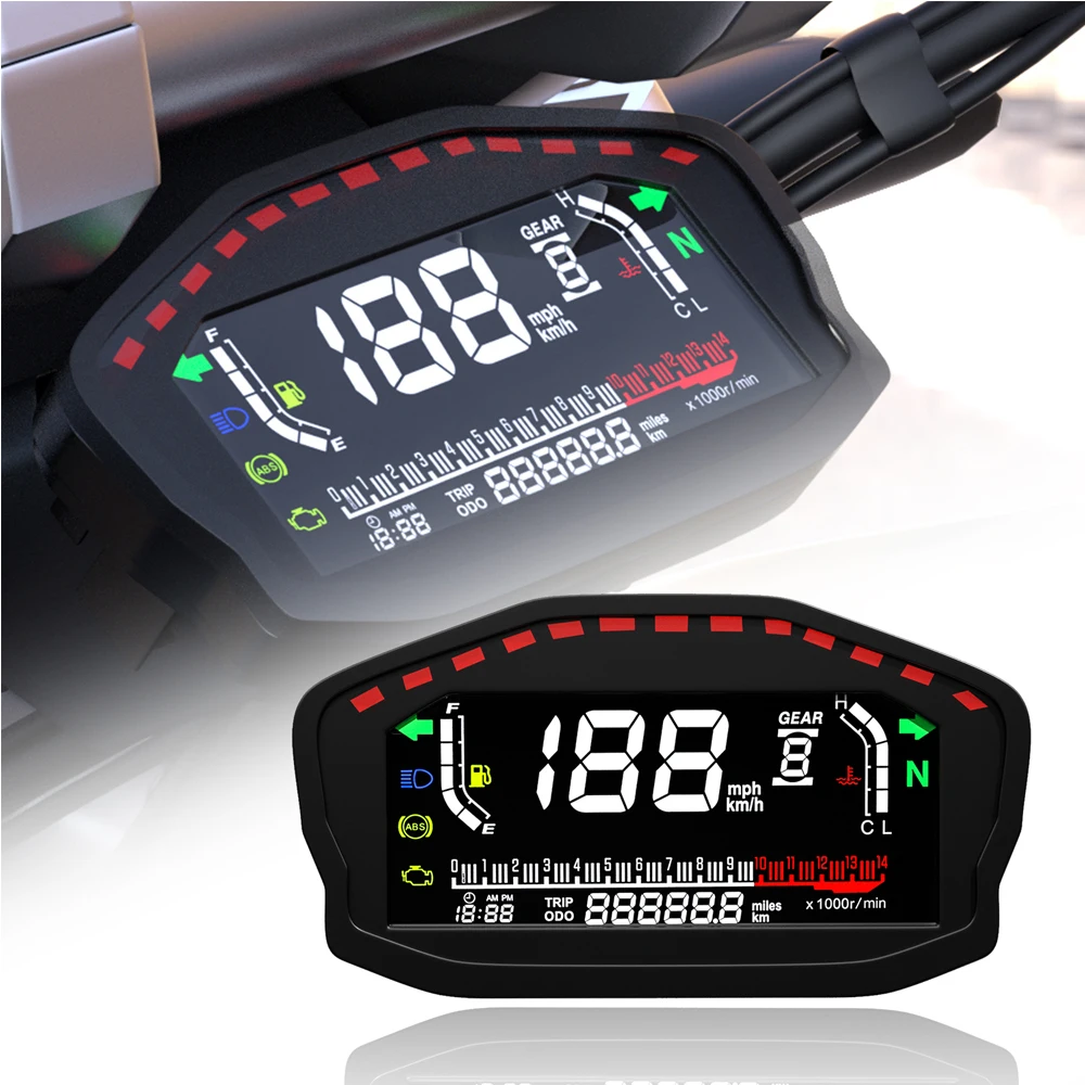 LCD-GPS-Speedometer-with-RPM-Tachometer-Fuel-Gauge-Water-Temperature ...