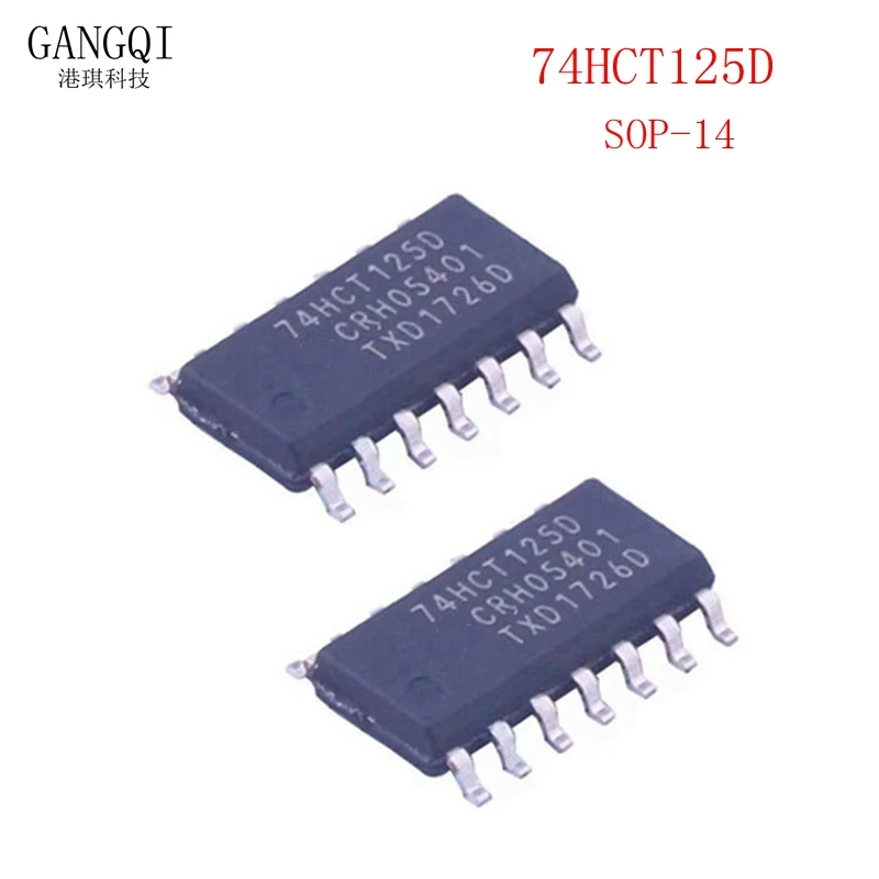 10PCS-74HCT125-SOP14-74HCT125D-SOP-14-SN74HCT125DR-SOP-74HCT125DR ...
