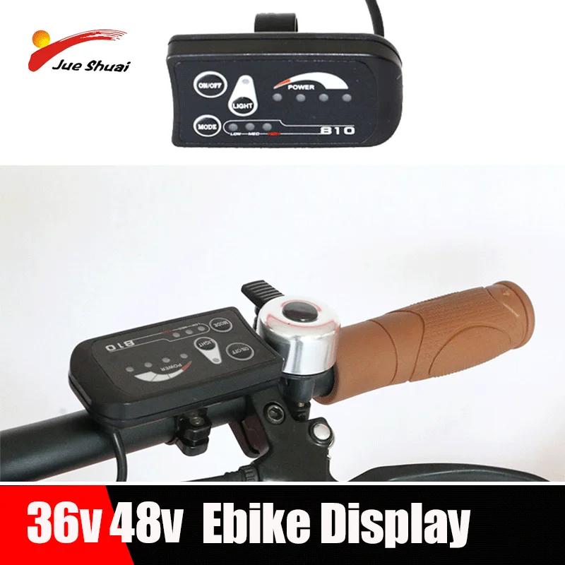 Electric Bicycle LED S800 Display E Bike Control Panel for Brushless DC ...