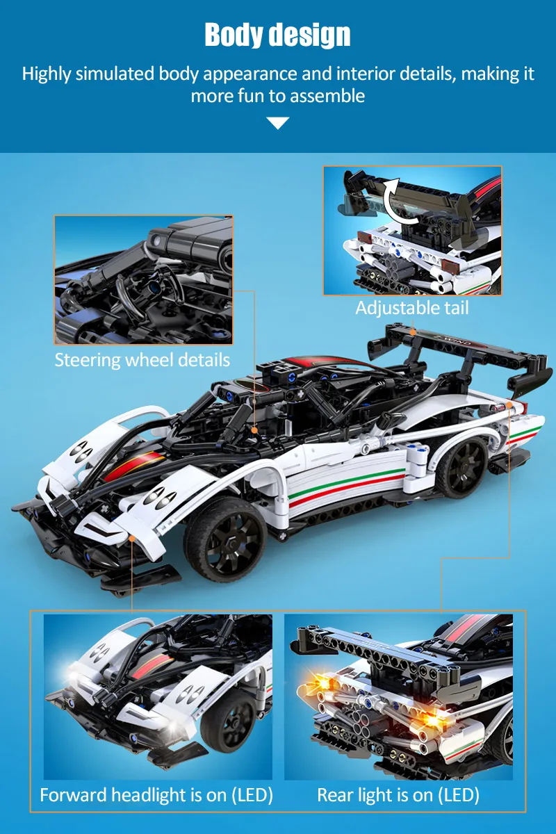 Cada Mobile APP City Remote Control Car - Building Toys