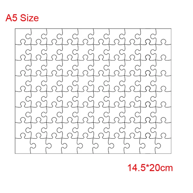 Puzzle Template 30 Pieces