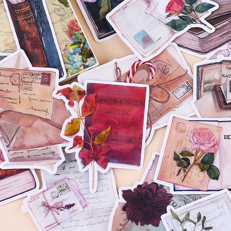 20-adet-kitap-mektup-ka-t-kartmalar-el-sanatlar-ve-Scrapbooking ...