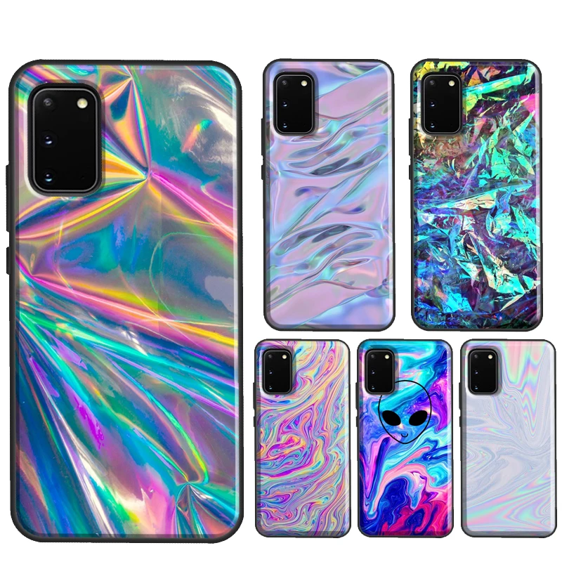 Holographic-Trippy-Rainbow-Image-For-Samsung-Galaxy-S22-Ultra-S21-S20 ...