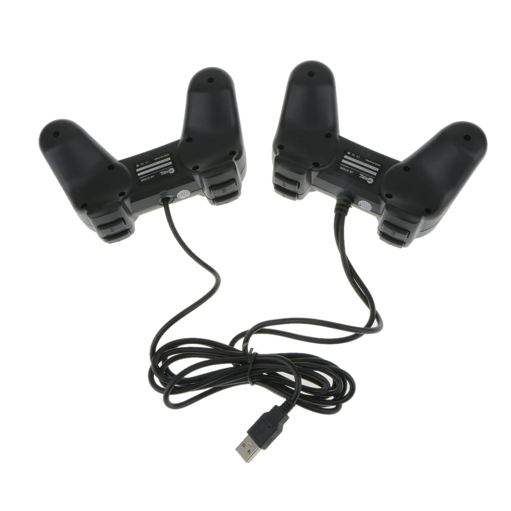 2X 3D Ergonomic USB Wired PC Gamepad Joypad Controller for WIN9X/2000 ...