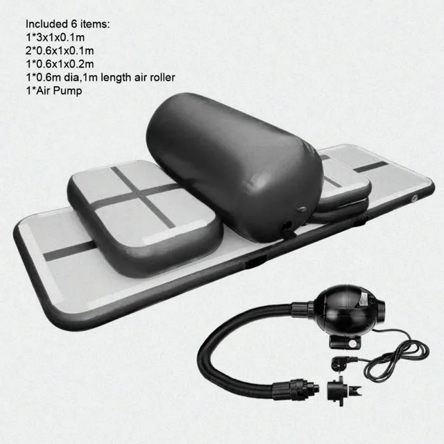 Free Shipping A Set of Small Inflatable Jumping Mat Gymnastic Air ...