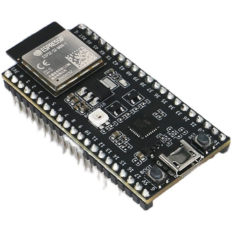 ESP32-S2-DevKitM-1 con módulo ESP32-S2-MINI-1 / 1U