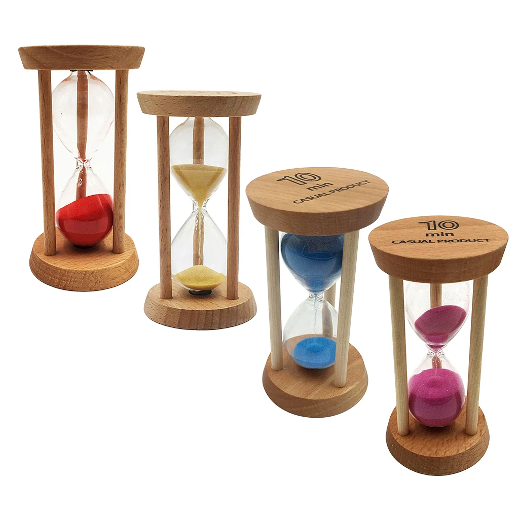 10-Minutes-Sand-Timer-Hourglass-Wooden-Sandglass-Hourglass-Sand-Timer ...