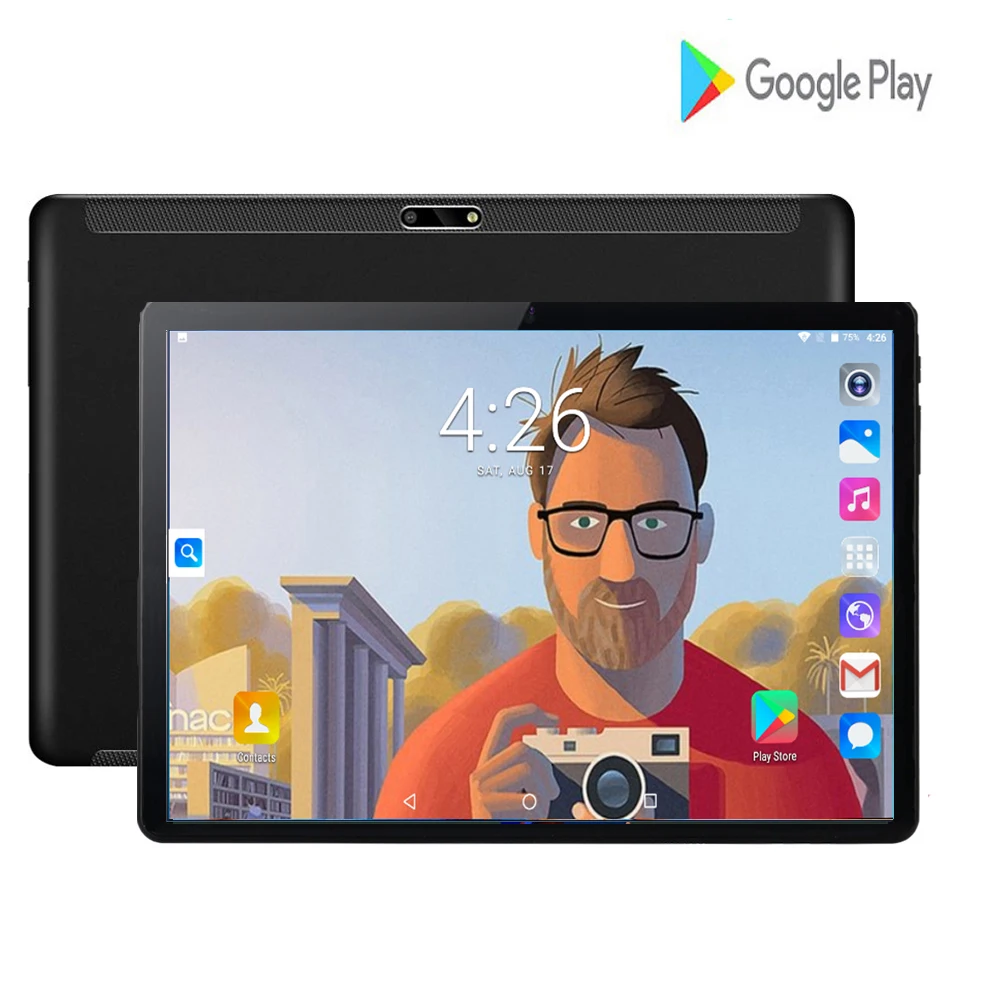 2020 New 10 inch Tablets Pc Large Screen Quad Core 32GB Tablets Android ...