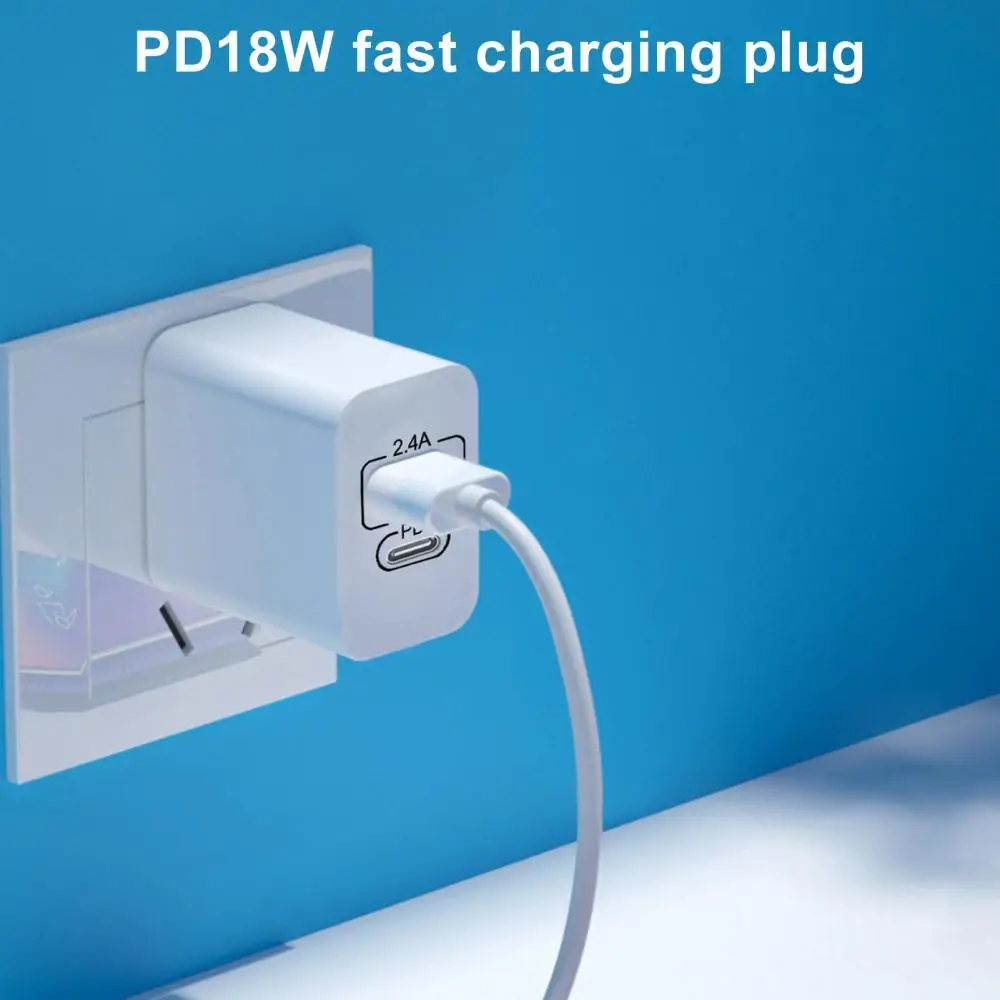 USB-Charger-18W-Quick-Charge-Mini-PD-2-USB-Ports-Fast-Charging-Over ...