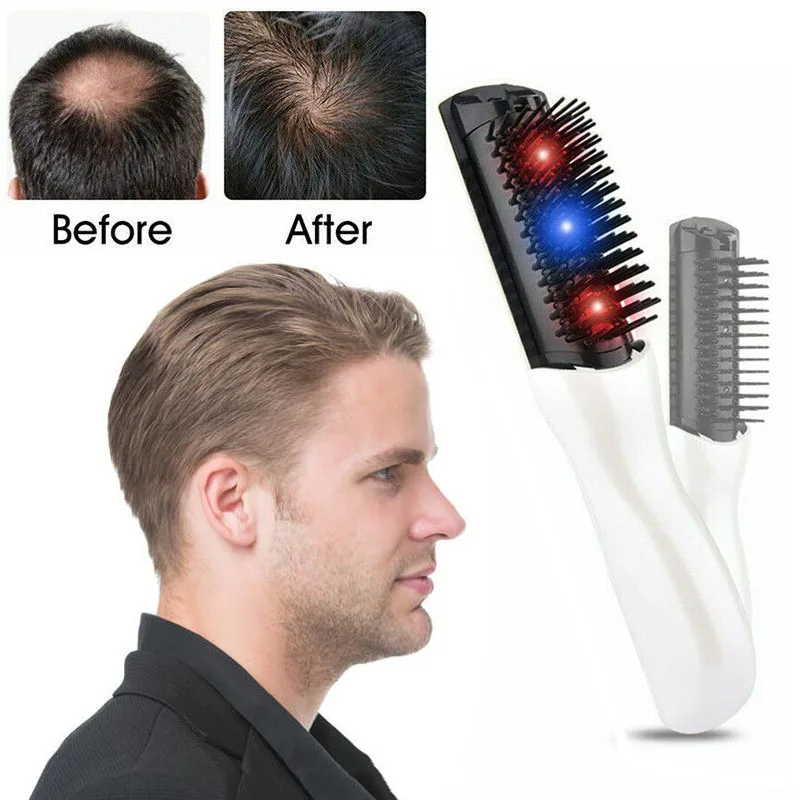 Electric-Infrared-Laser-Hair-Brush-Growth-Comb-Care-Styling-Hair-Loss ...